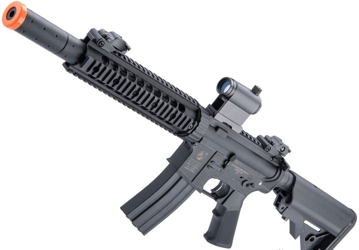 Cybergun Licensed Colt Sportsline M4 AEG Airsoft Rifle w/ G3 Micro-Swi ...