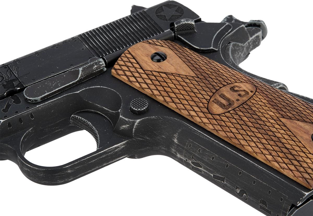 Auto-Ordnance Licensed Custom 1911 Gas Blowback Airsoft Pistol License ...