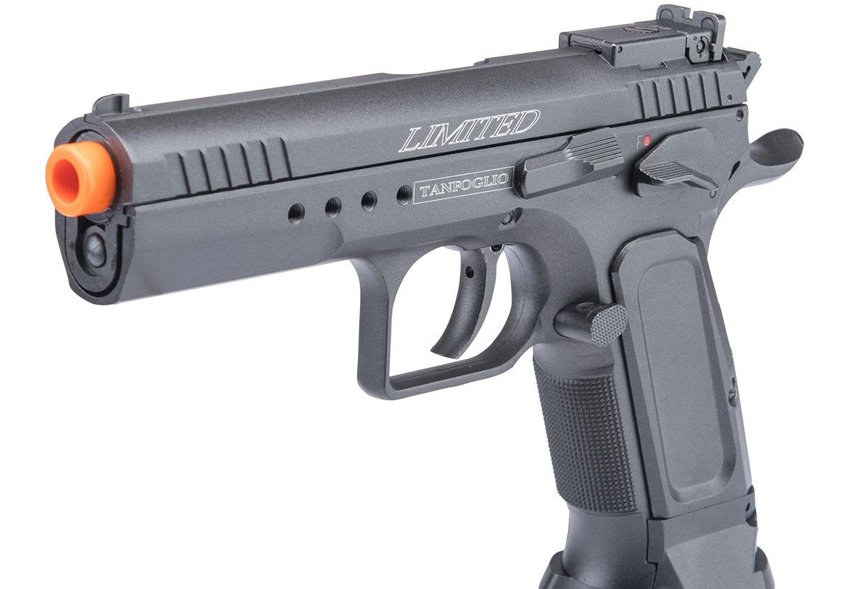 Cybergun Tanfoglio Licensed Limited Edition Custom Airsoft GBB Pistol ...