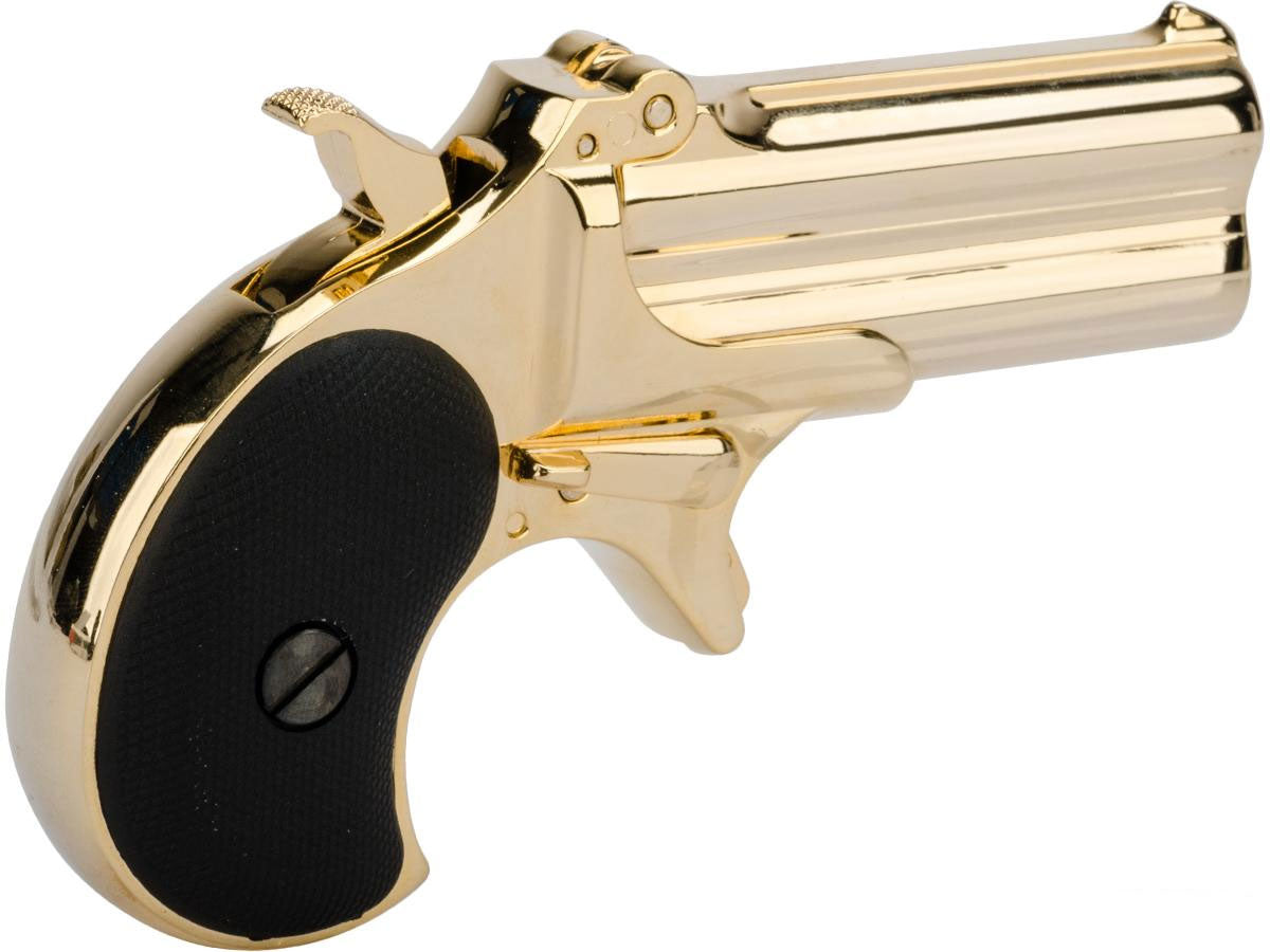 Maxtact Gas Powered Full Metal Derringer Airsoft Double Barrel Pistol ...