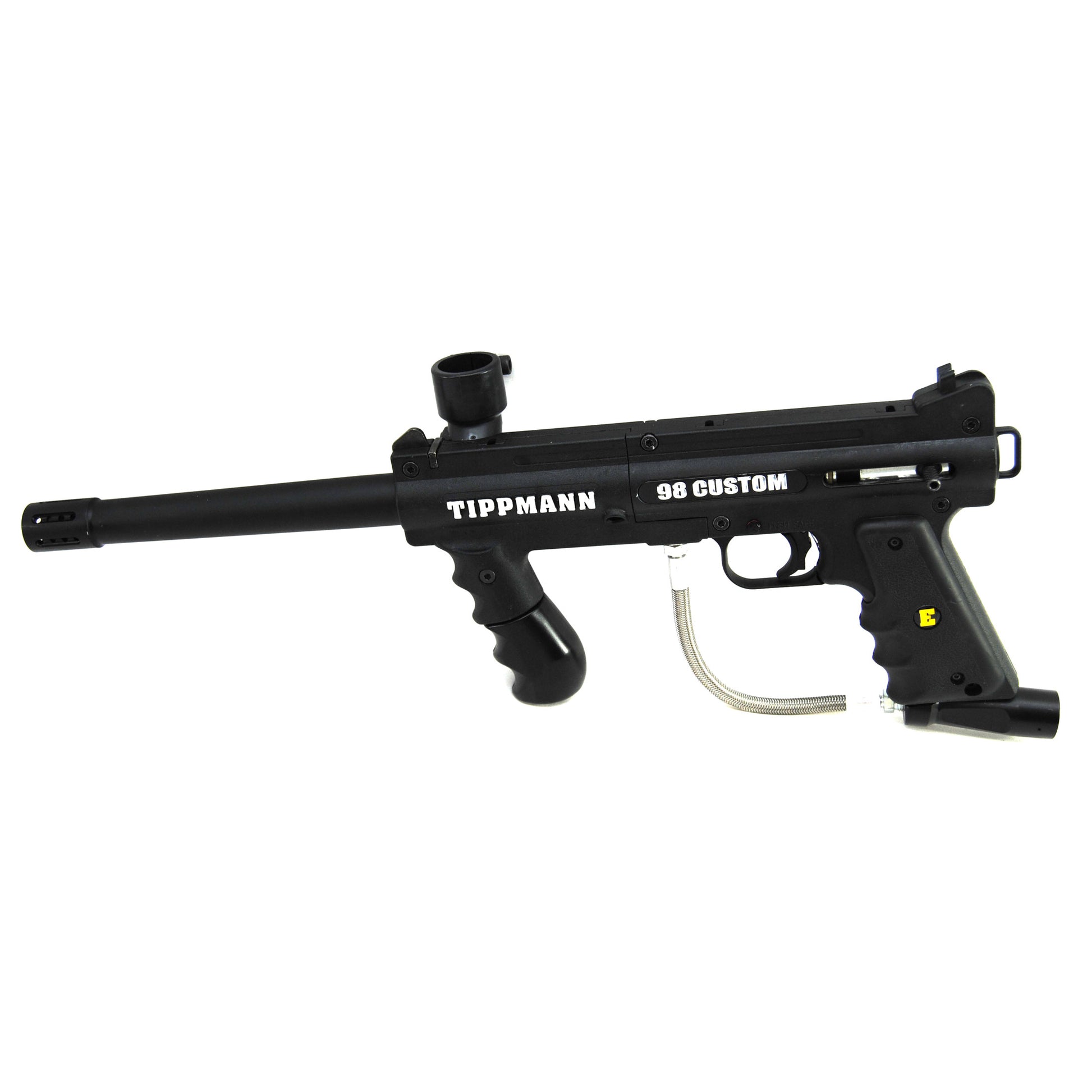 Used Tippmann 98 Custom Platinum Series Paintball Gun with E-Grip - Bl ...