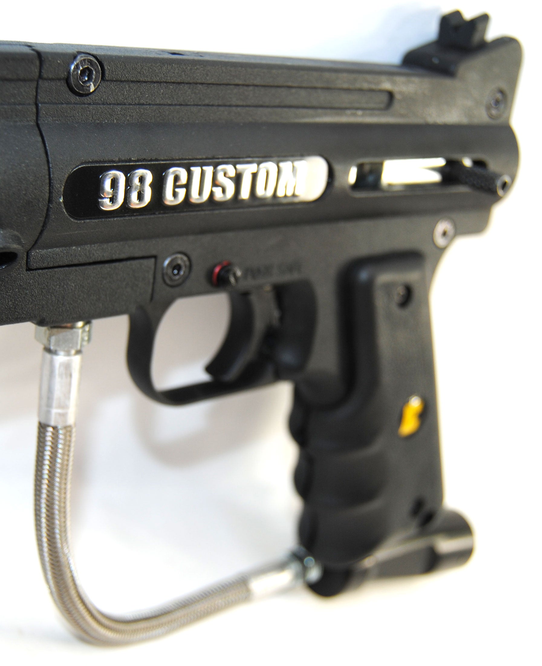 Used Tippmann 98 Custom Platinum Series Paintball Gun with E-Grip - Bl ...