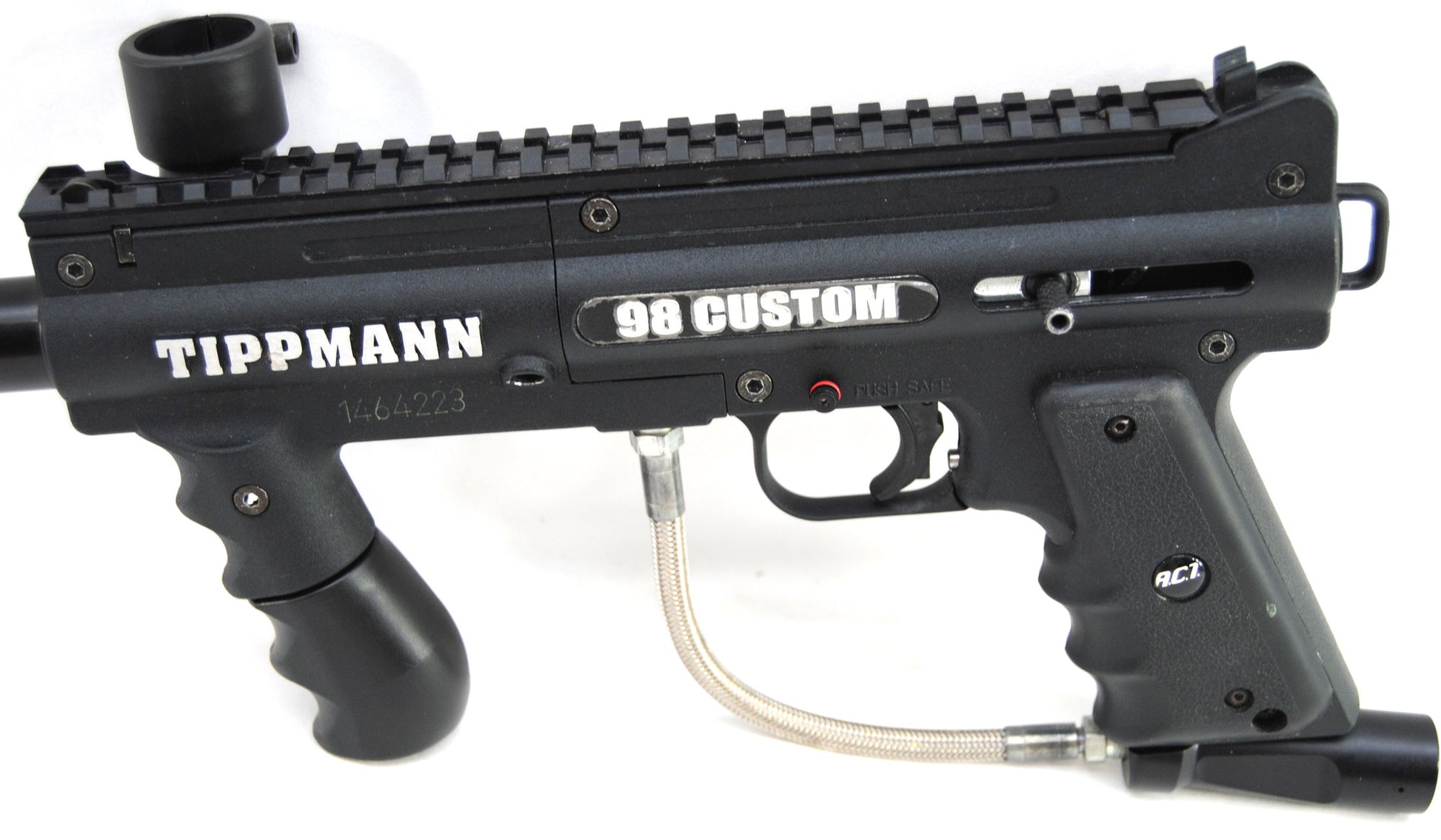 Used Tippmann 98 Custom Platinum Series Paintball Gun with Response Tr ...