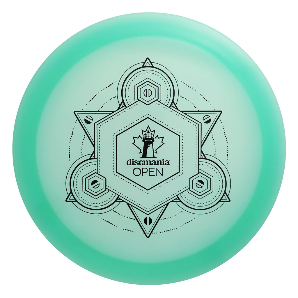 Discmania Glow C-Line FD3 Disc - Discmania Open Stamp