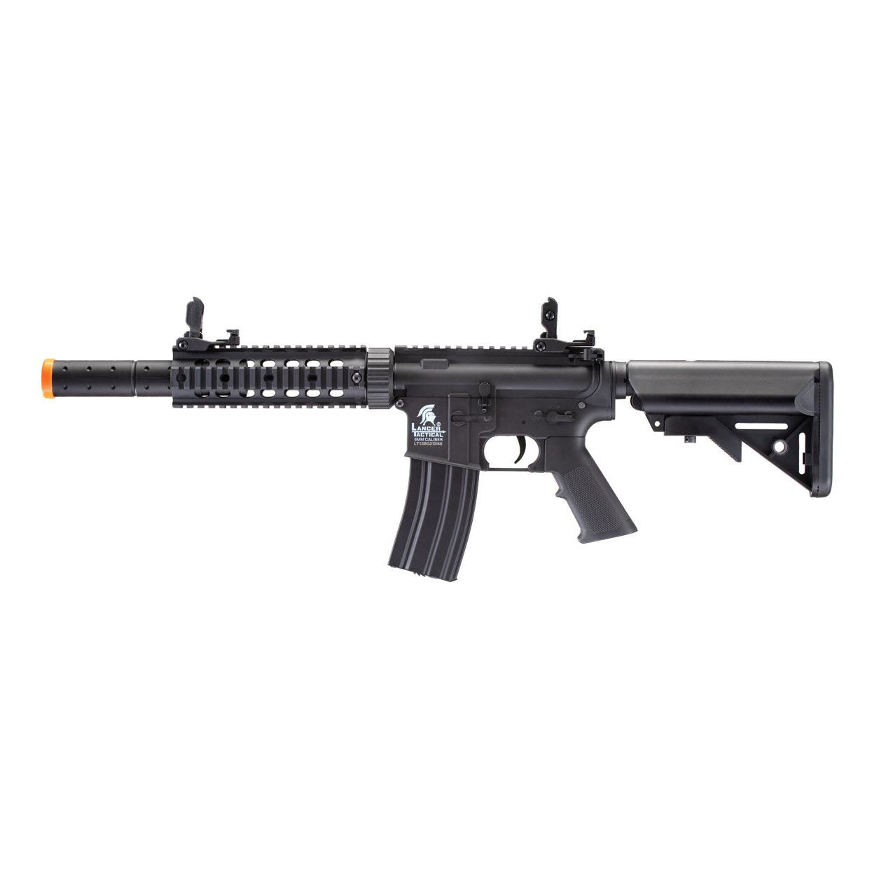 Lancer Tactical Gen 2 M4 SD Carbine Airsoft AEG Rifle w/ Mock Suppress ...