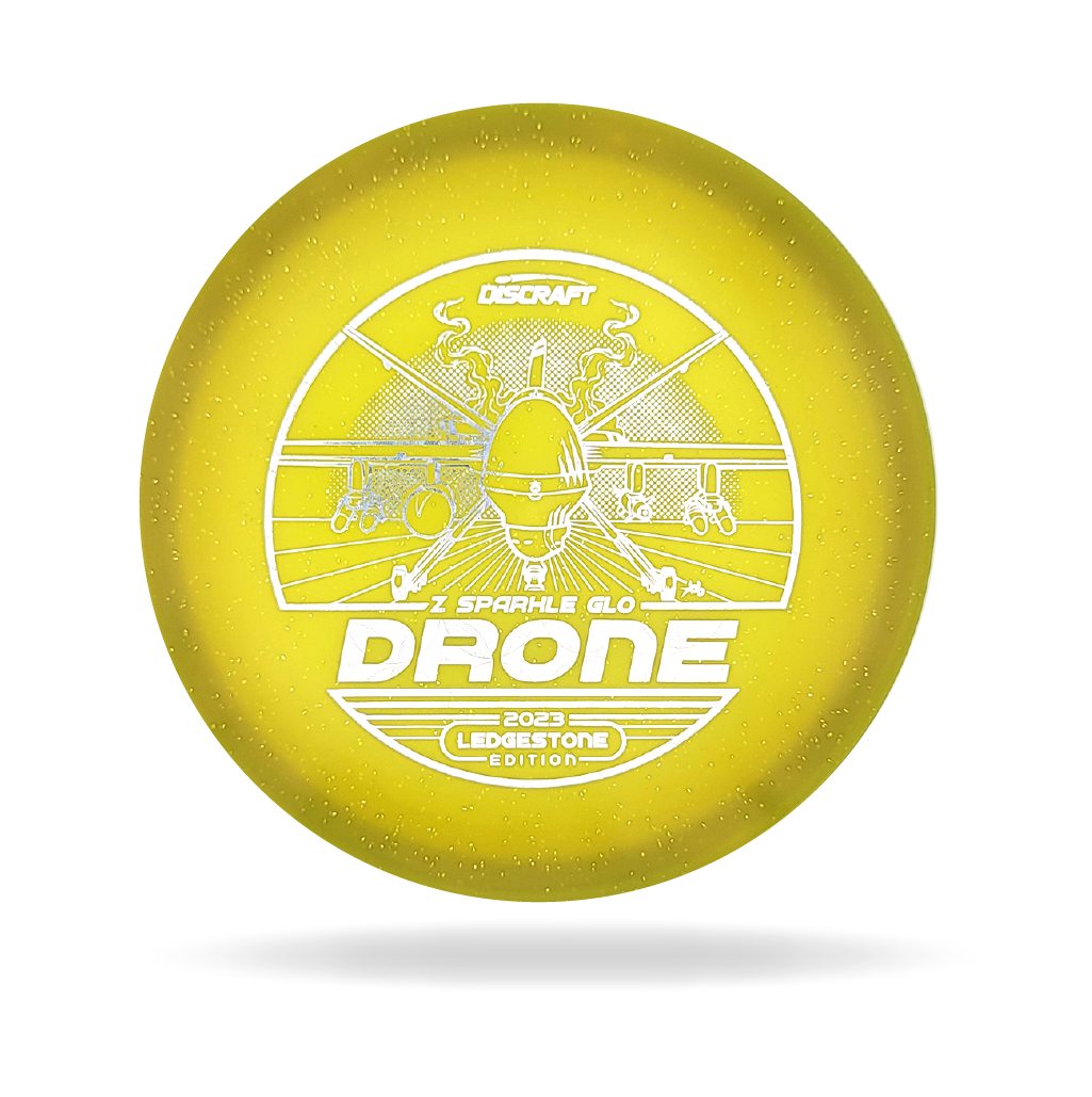 Discraft Z Sparkle Glo Drone Golf Disc - 2023 Ledgestone Edition – PB ...