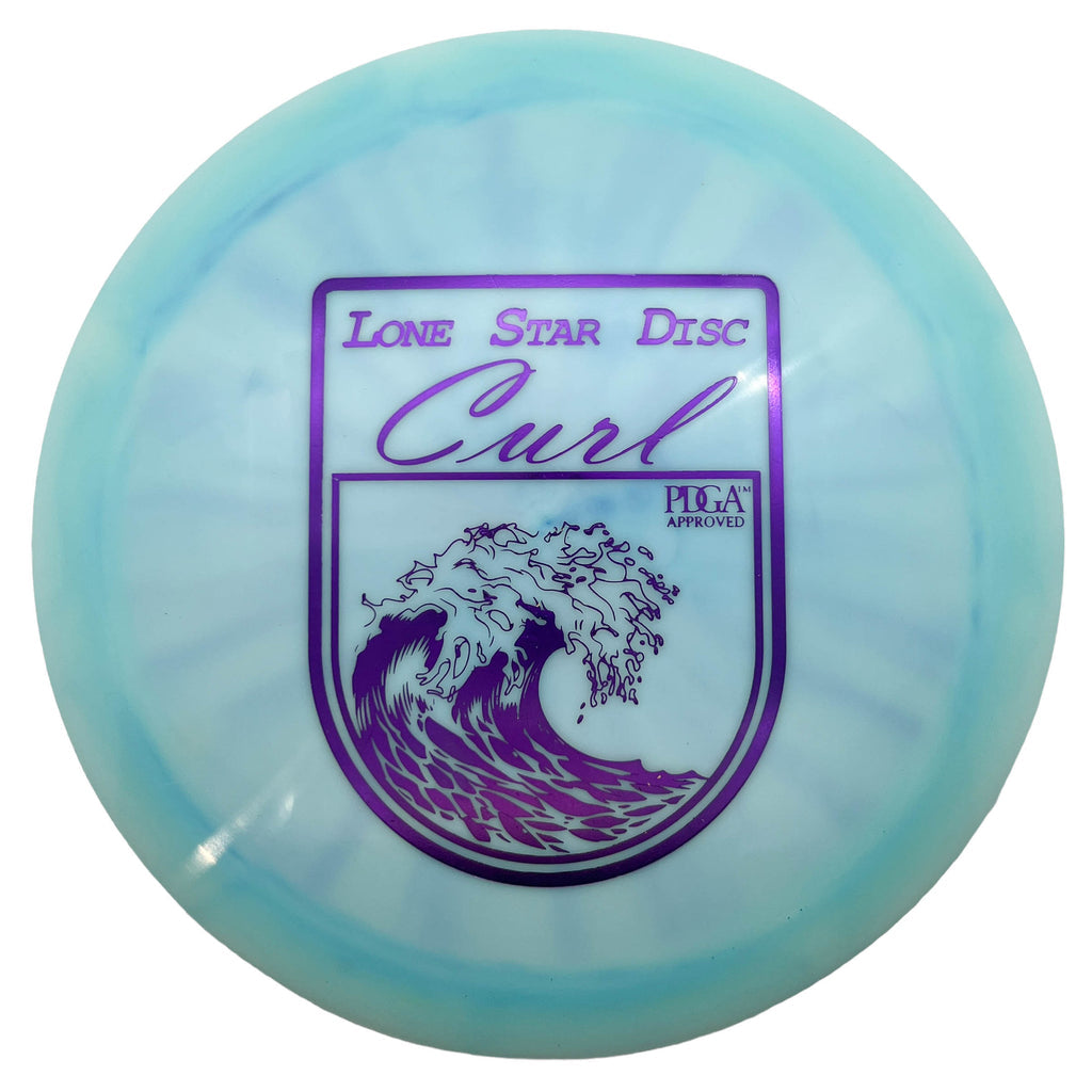 Lone Star Disc Alpha Curl Distance Driver Disc - Artist Wave Stamp – PB ...