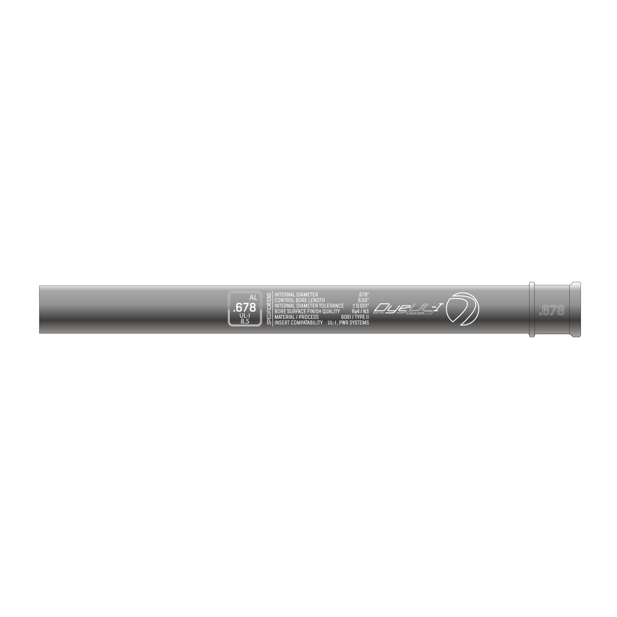 Dye UL-I Barrel System Inserts – PB Sports LLC