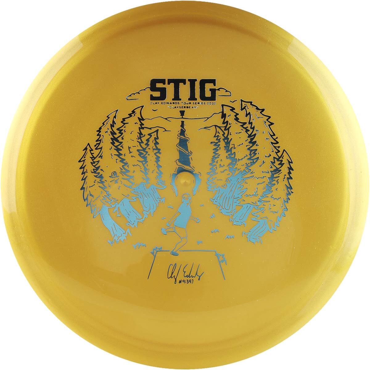 Kastaplast K1 Hard Stig Disc - Clay Edwards Edition – PB Sports LLC