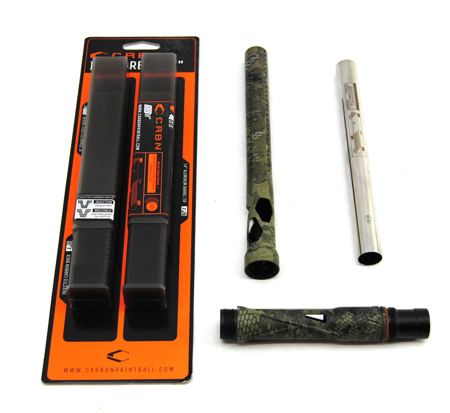 Used CRBN IC Olive Camo Barrel Kit - Autococker Thread – PB Sports LLC