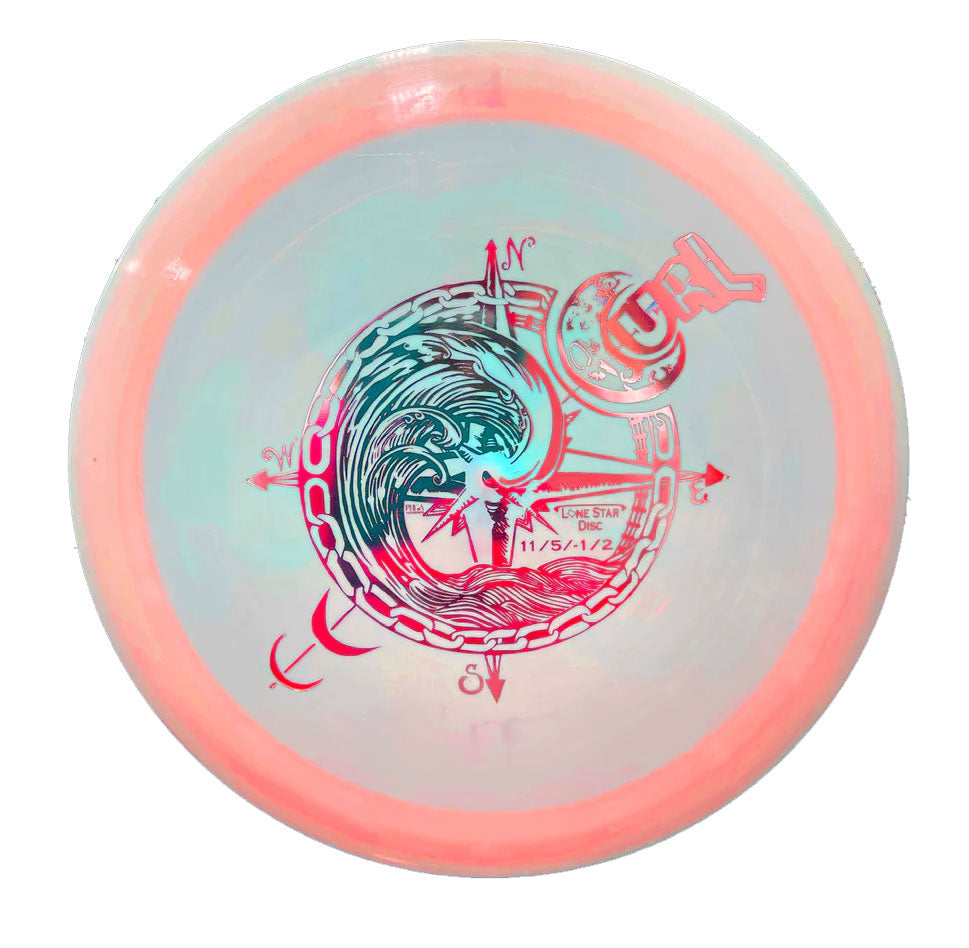 Lone Star Disc Alpha Curl Distance Driver Disc - Artist Compass Stamp ...