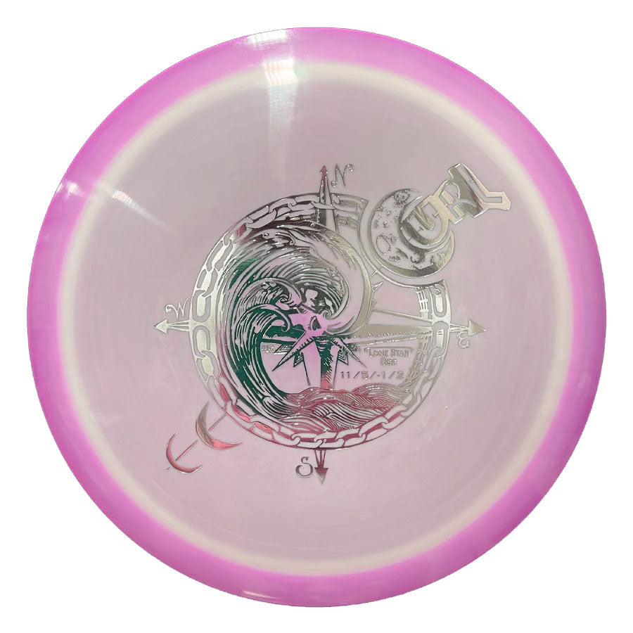 Lone Star Disc Alpha Curl Distance Driver Disc - Artist Compass Stamp ...
