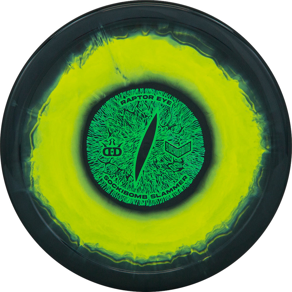 Dynamic Discs Fuzion Ice Raptor Eye Sockibomb Slammer Disc