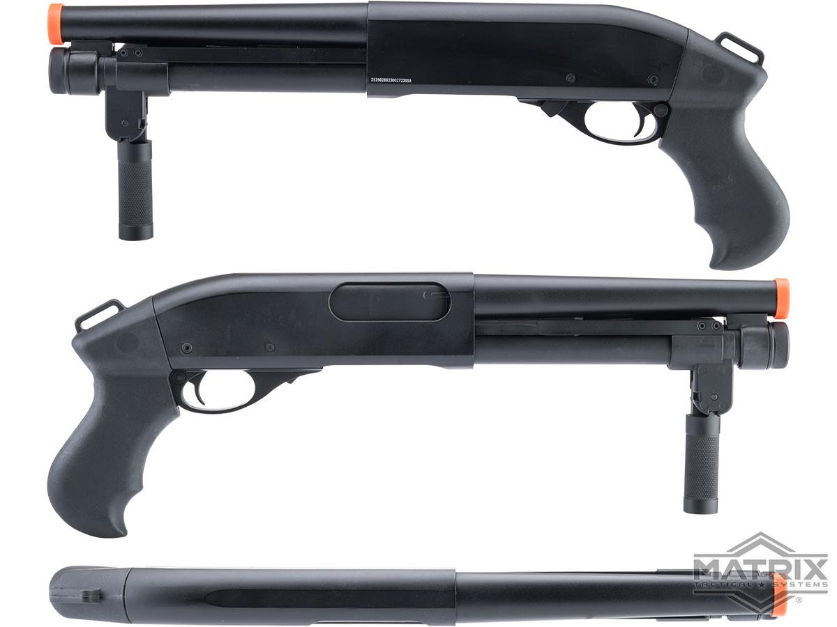Matrix 3/6 Burst Firing Multi-Shot Gas Powered Airsoft Shotgun - Super ...