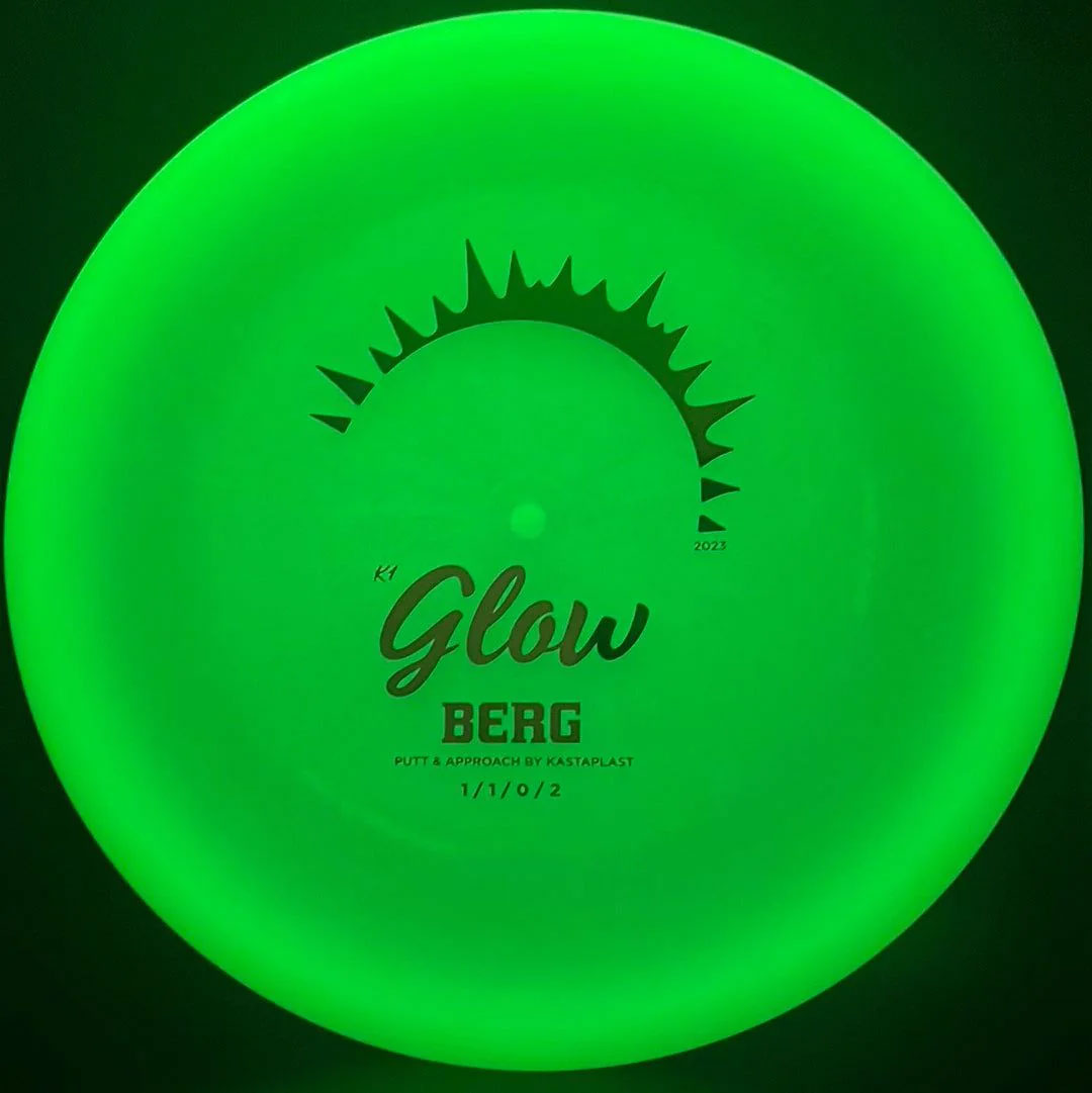 Kastaplast K1 Glow Berg Disc – PB Sports LLC