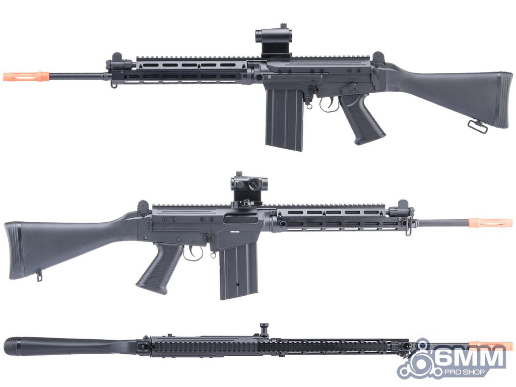6mmProShop FAL Carbine Airsoft AEG w/ M-LOK Handguard - Rifle Barrel