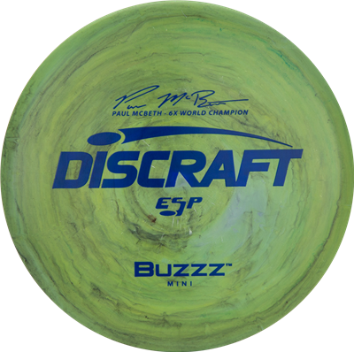 Discraft Mini Paul McBeth ESP Buzzz Signature Series – PB Sports LLC