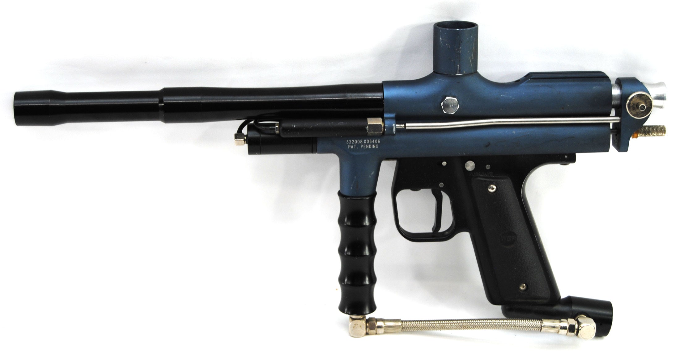Used WGP Trilogy Autococker - Blue/Black – PB Sports LLC