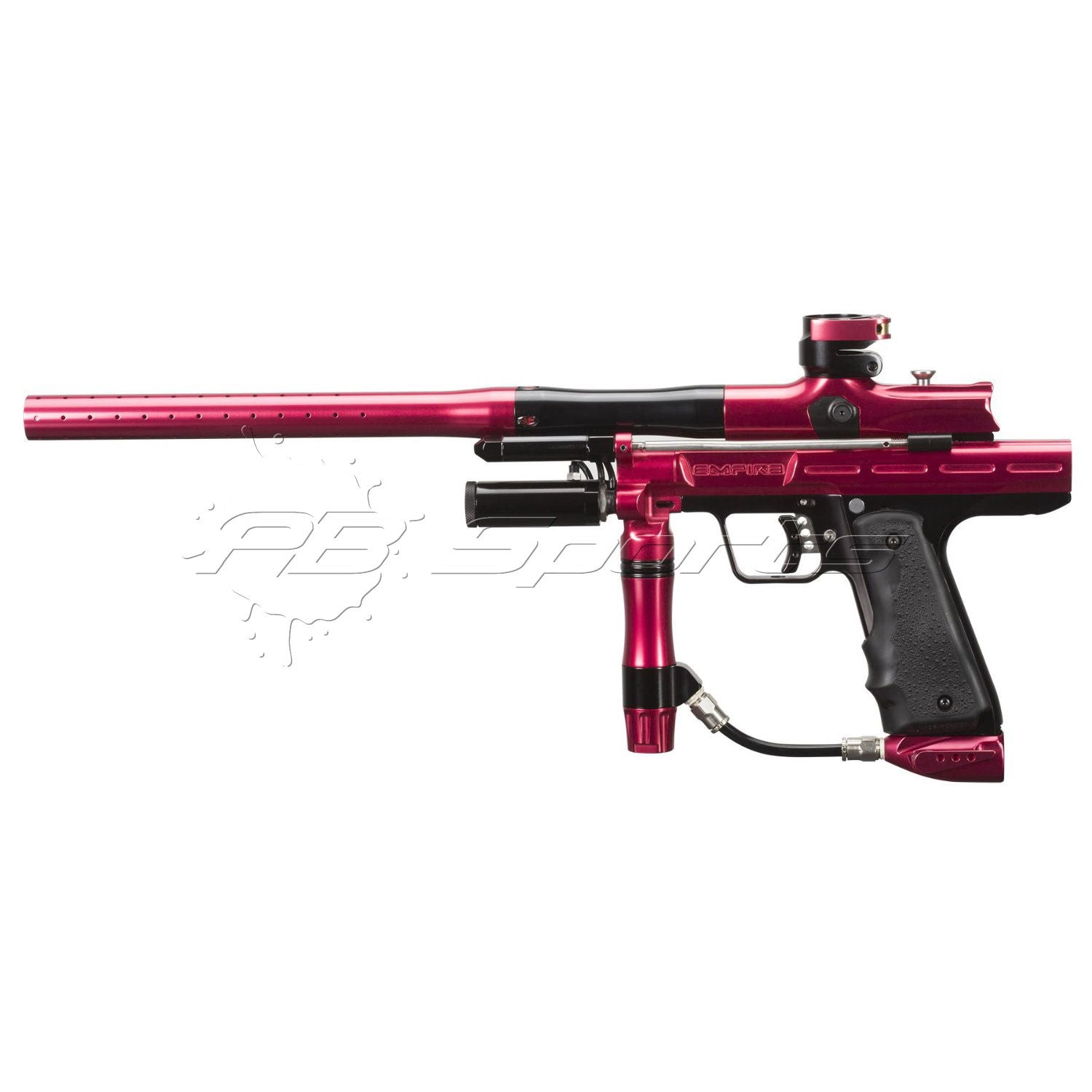 Empire Resurrection Autococker - Polished Red/Black – PB Sports LLC