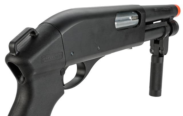 APS CAM870 Shell Ejecting Tactical Pump Action Gas Airsoft MKII Shotgu ...