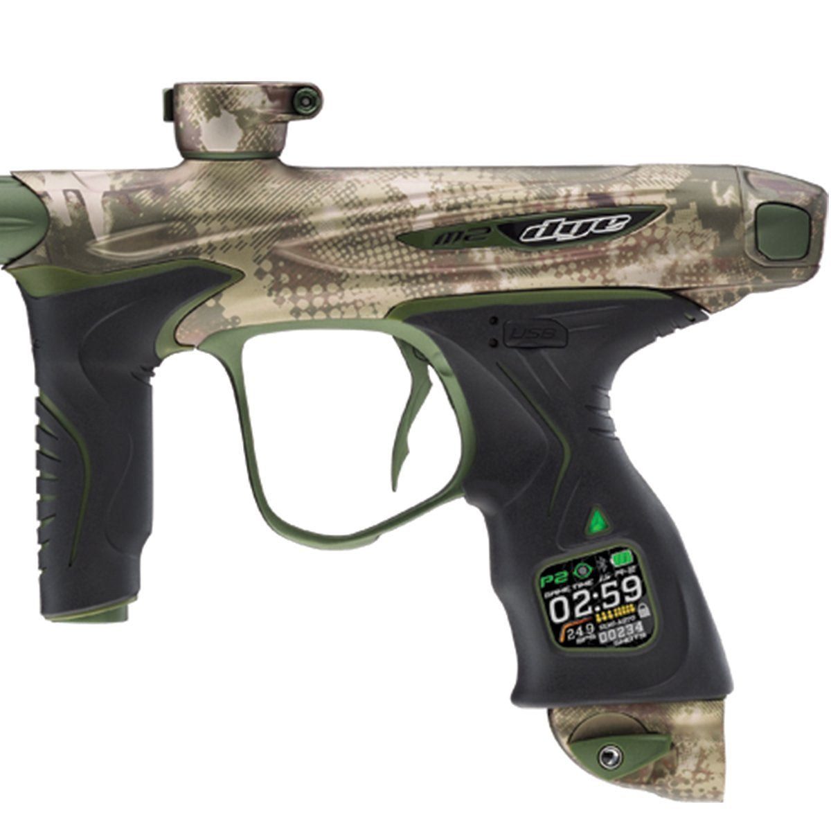 Dye M2 with MOSAir Paintball Marker - LE DyeCam – PB Sports LLC