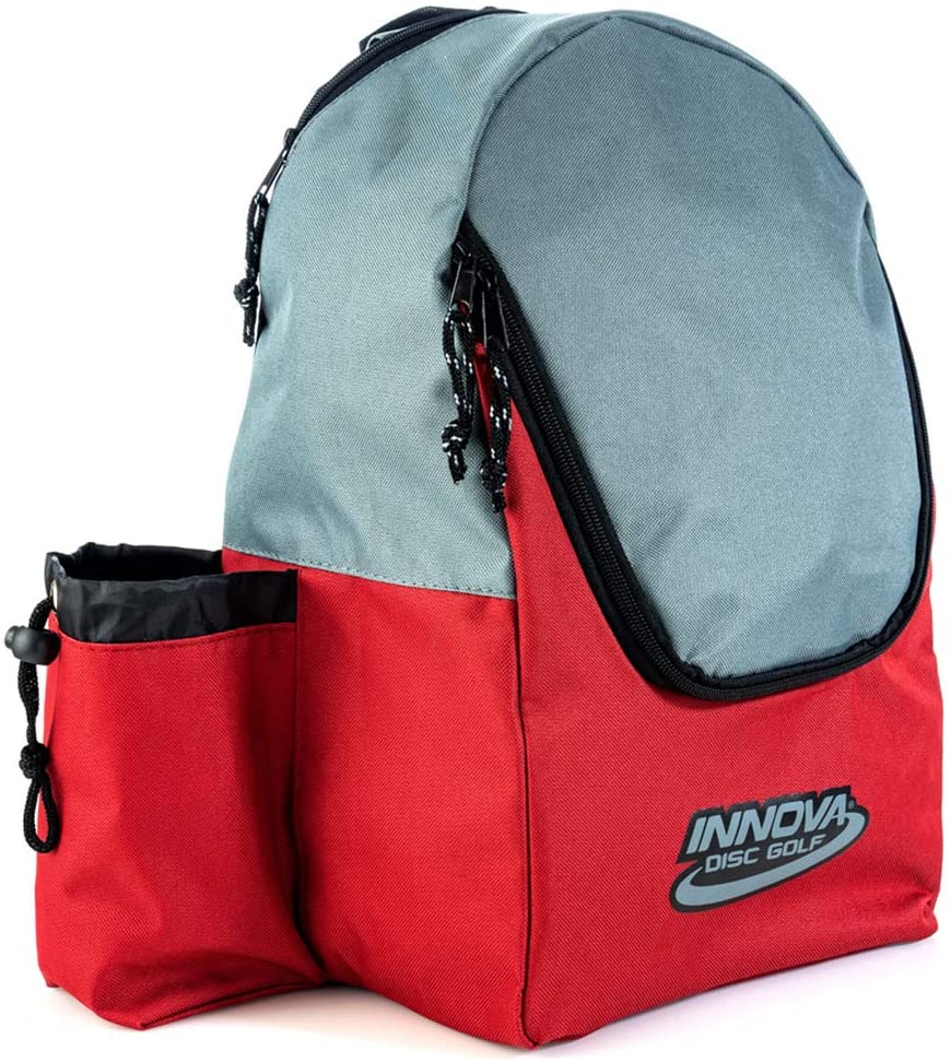Innova DISCover Disc Golf Backpack - Red/Grey – PB Sports LLC