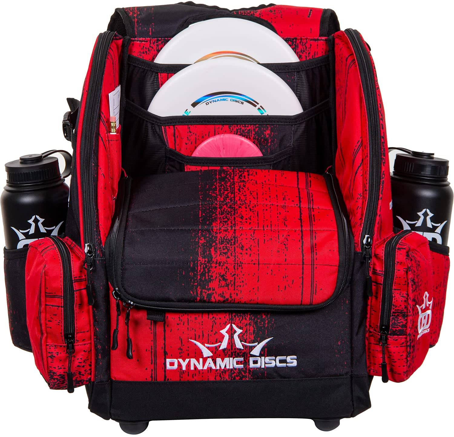 Dynamic Discs Combat Commander Backpack Disc Golf Bag - Atomic Red – PB ...