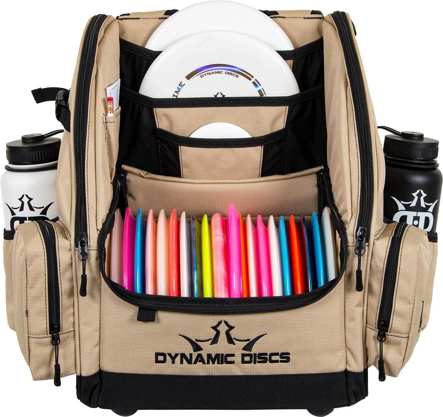 Dynamic Discs Commander Backpack Disc Golf Bag - Sandstone – PB Sports LLC