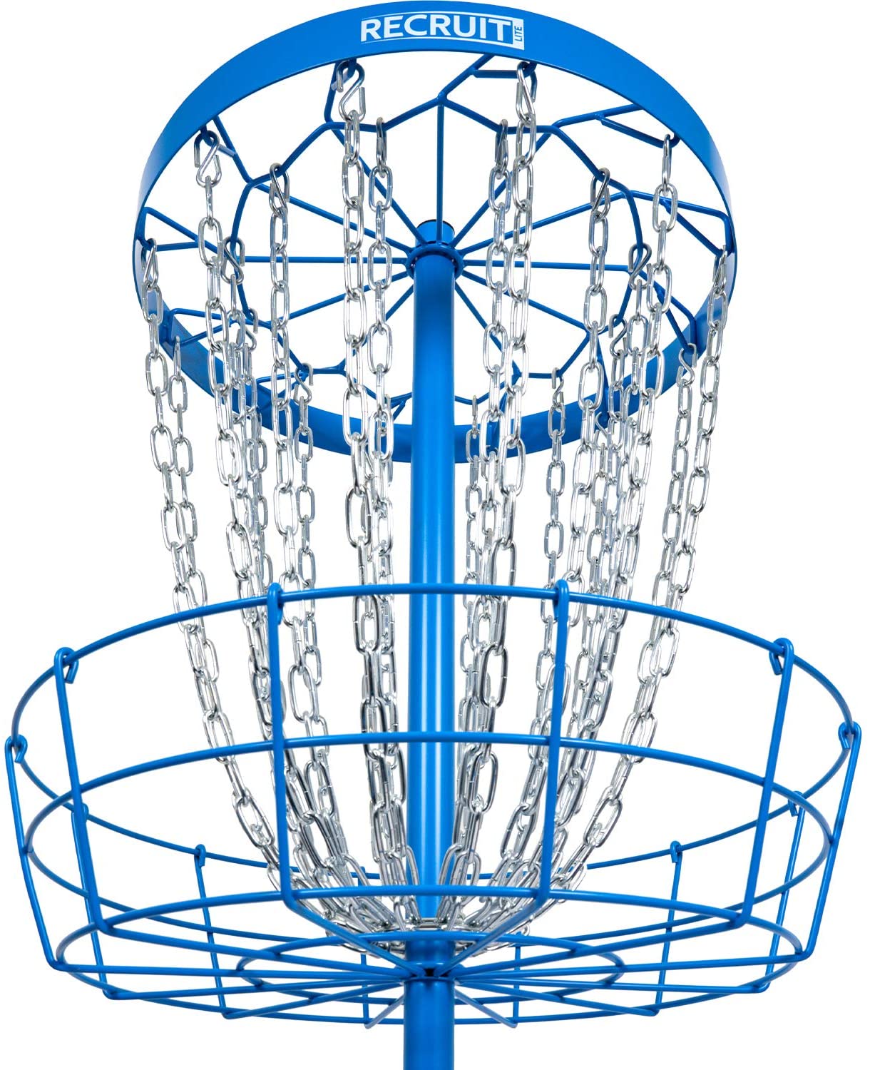 Dynamic Discs Recruit Lite Portable Disc Golf Target (Basket) - Blue ...