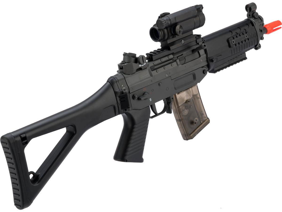 Cybergun / Swiss Arms Licensed SG552 Commando Airsoft AEG Rifle Model ...