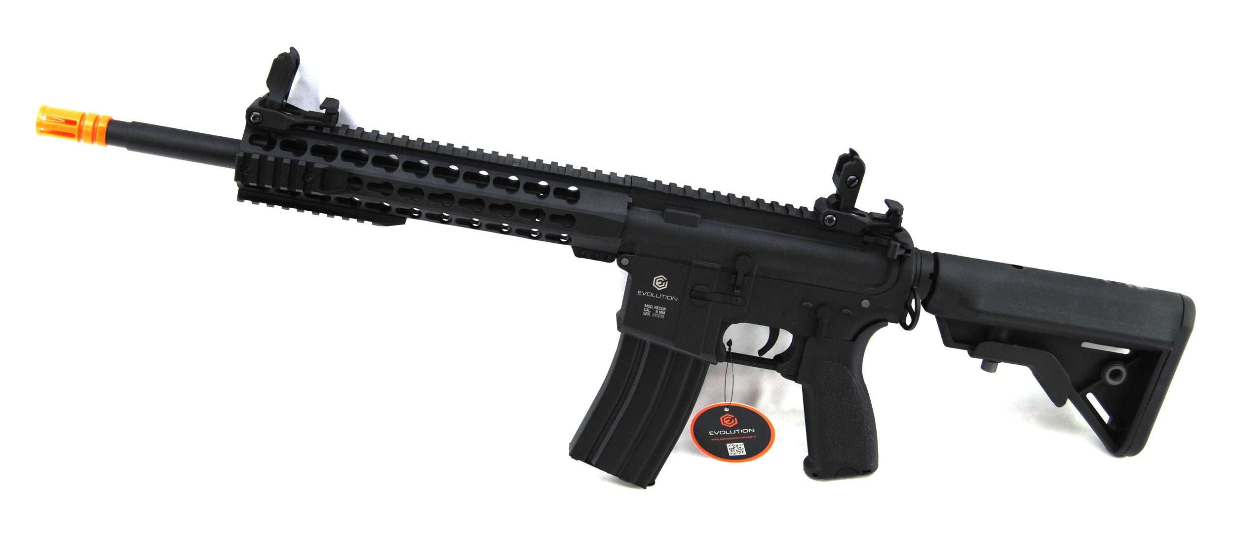 Evolution Combat Recon S 14.5" Carbontech Airsoft Rifle - Black – PB ...