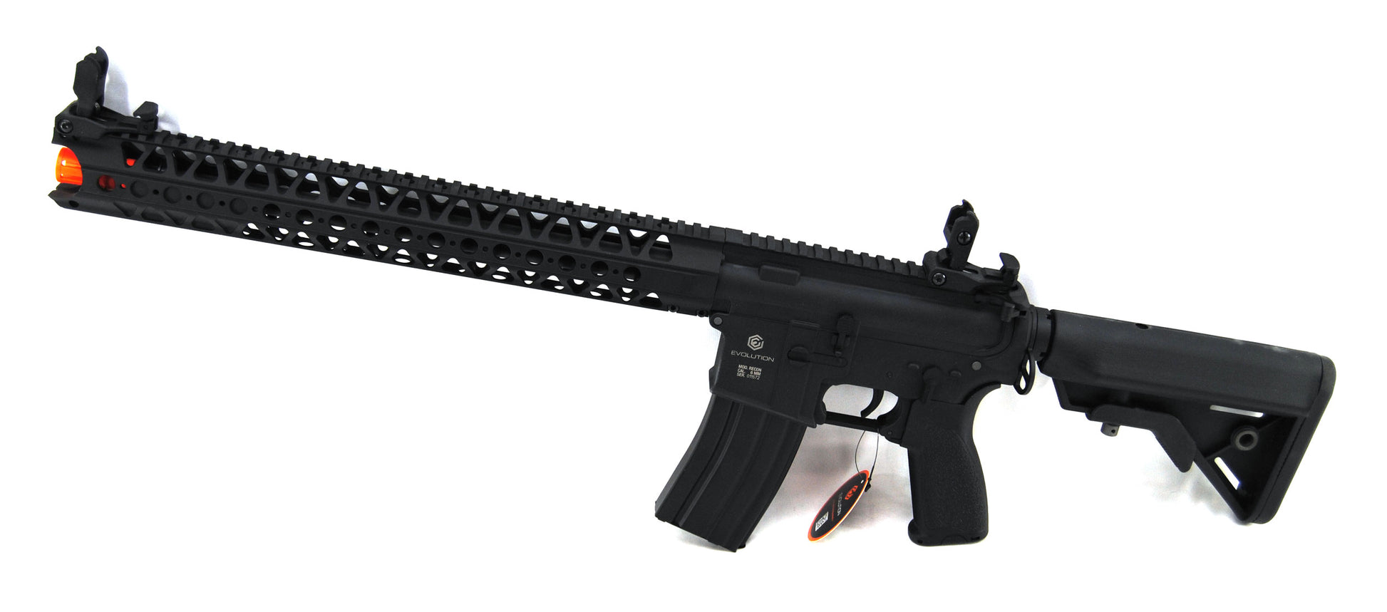 Evolution Combat Recon S 14.5" LVOA-S Carbontech Airsoft Rifle - Black ...