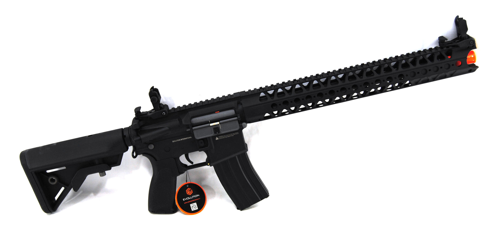 Evolution Combat Recon S 14.5" LVOA-S Carbontech Airsoft Rifle - Black ...