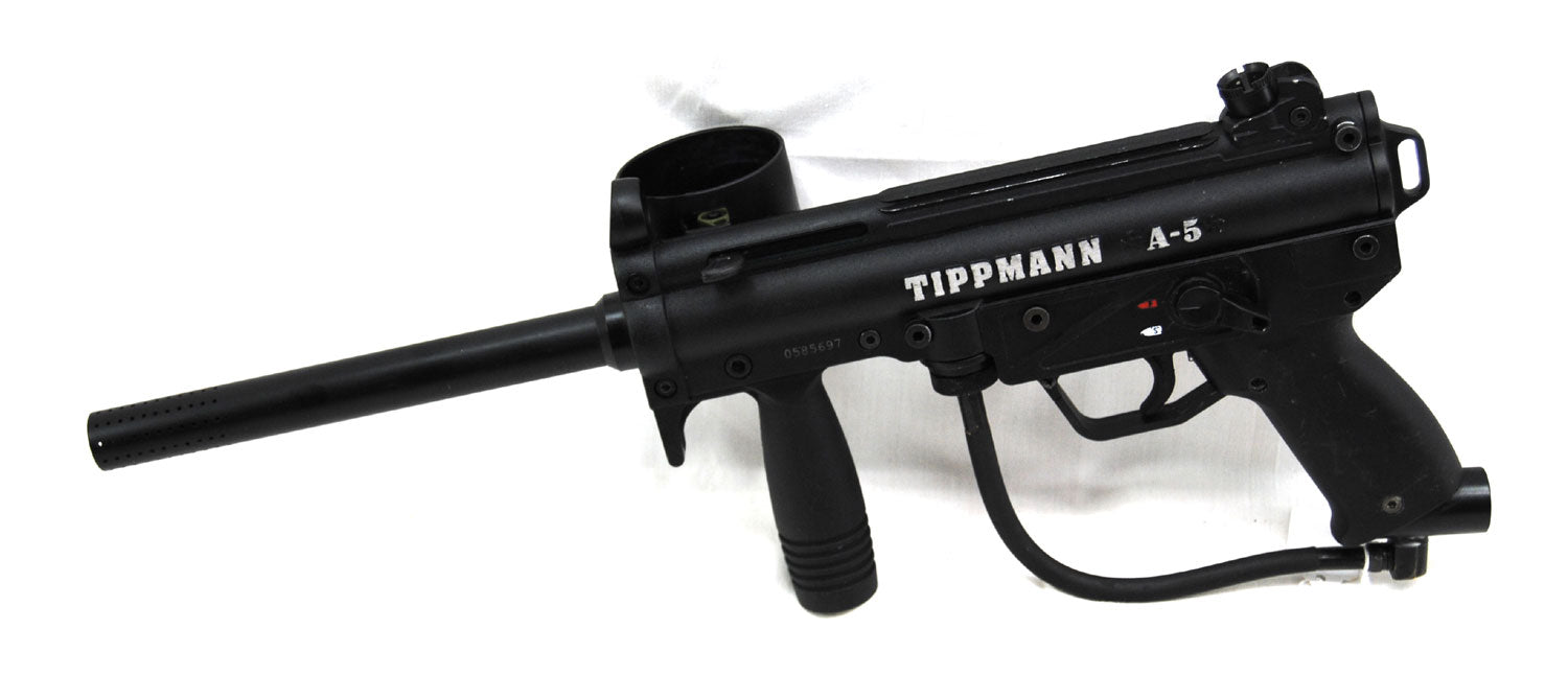USED Tippmann A5 Tippmann A5 with Cyclone Feed – PB Sports LLC