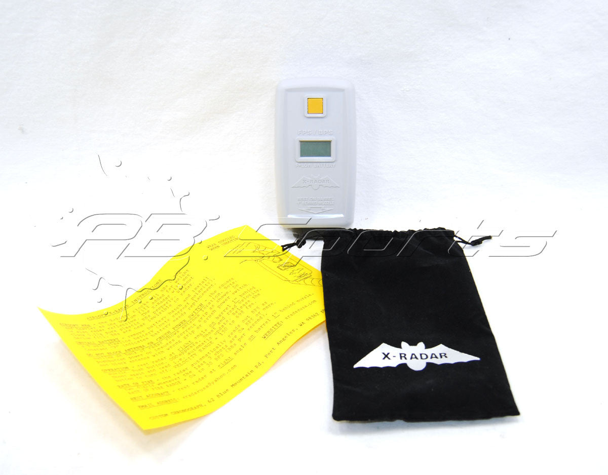 Custom Chronograph X-Radar Handheld Chronograph - Airsoft – PB Sports LLC