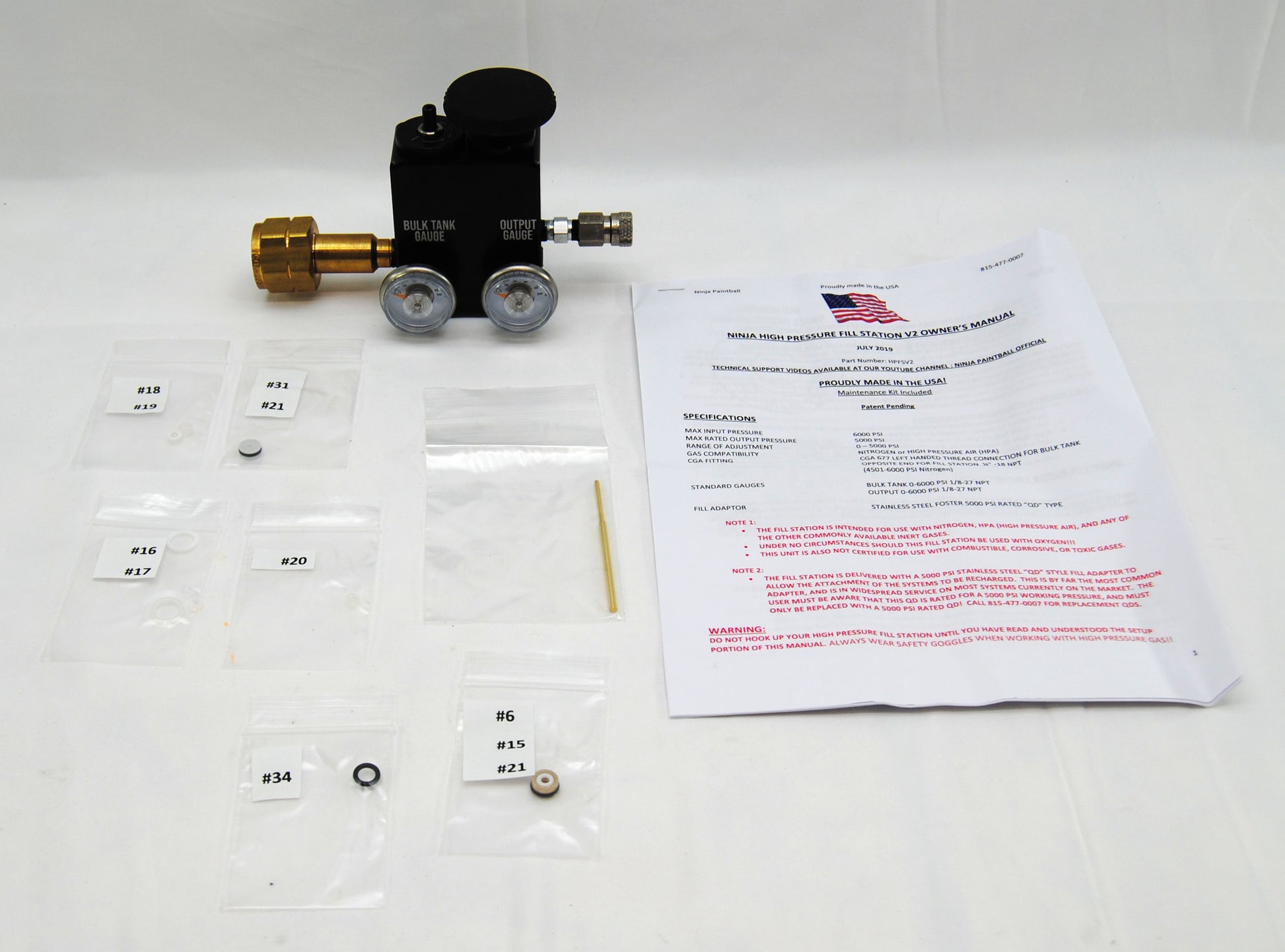 Ninja High Pressure Fill Station V2 – PB Sports LLC