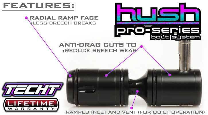 Techt Pro Series Hush Bolt for Planet Eclipse LV1 & Etek 5