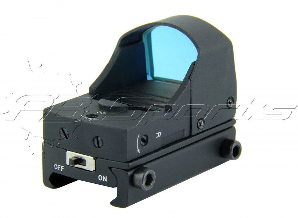 TacFire Mini Red Dot with On & off Switch Tactical Airsoft Mini Red Do ...