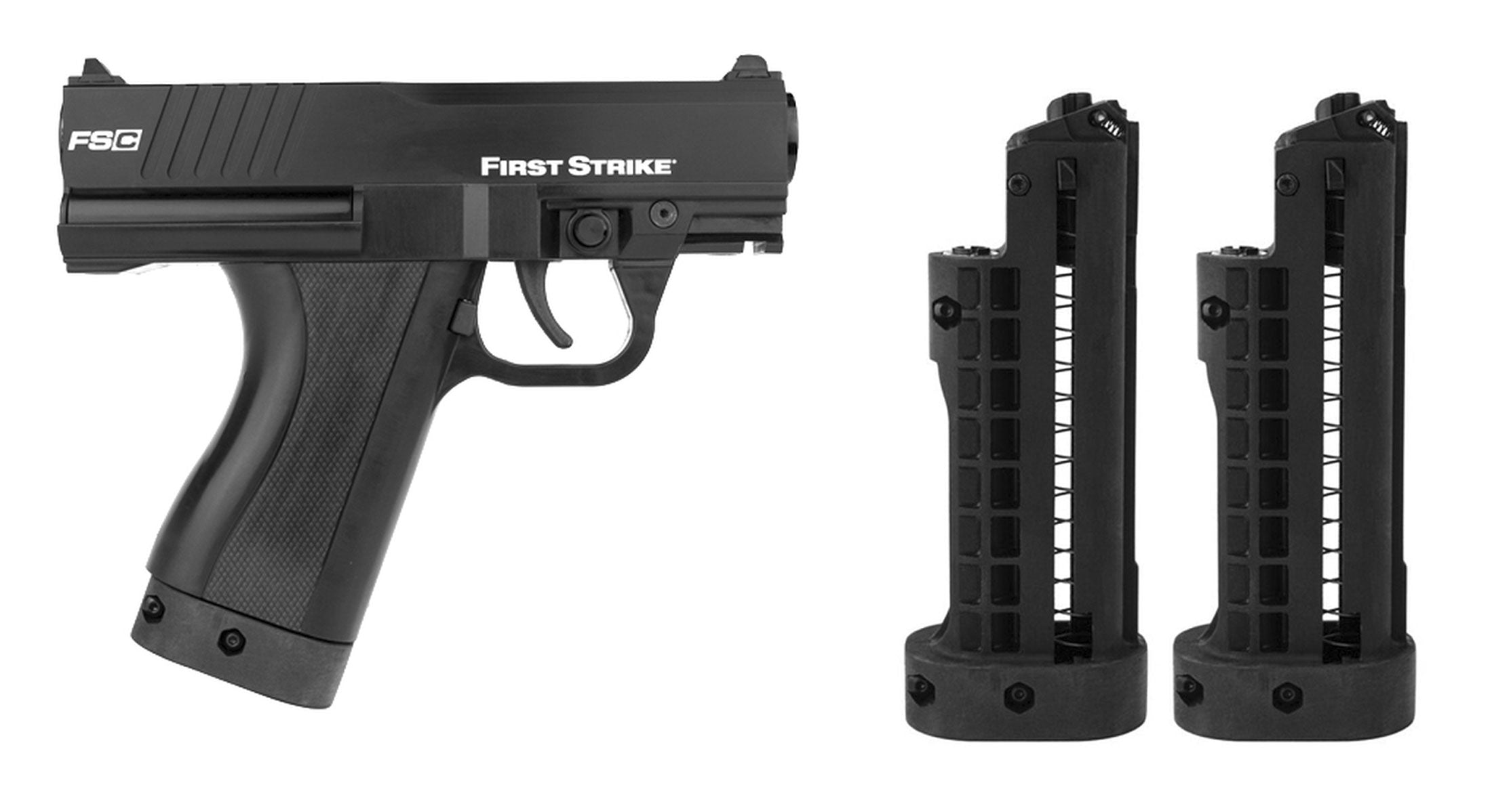 First Strike FSC (First Strike Compact) Paintball Pistol with 3 Mags ...