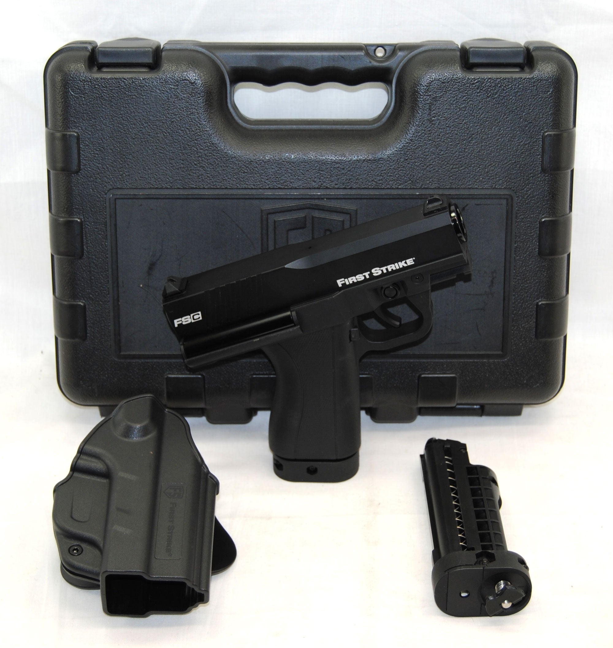 Used First Strike FSC Paintball Pistol with Case – PB Sports LLC