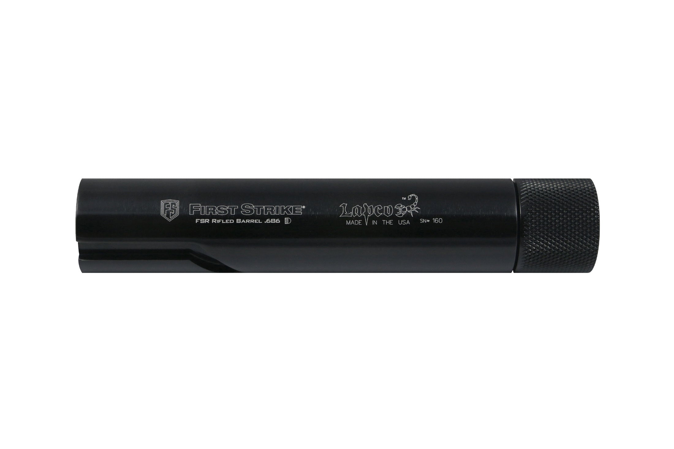 First Strike/Lapco FSC 5.12" FSR Rifled Barrel .686 Bore – PB Sports LLC
