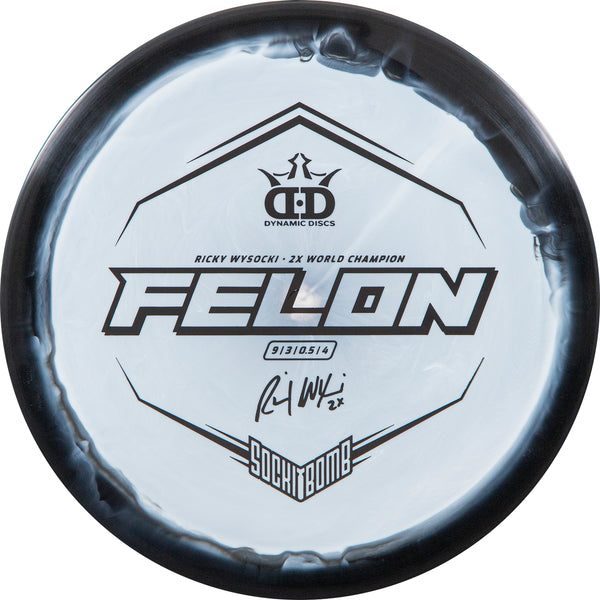 Dynamic Discs Fuzion Orbit Felon Disc - Ricky Wysocki Sockibomb Stamp ...