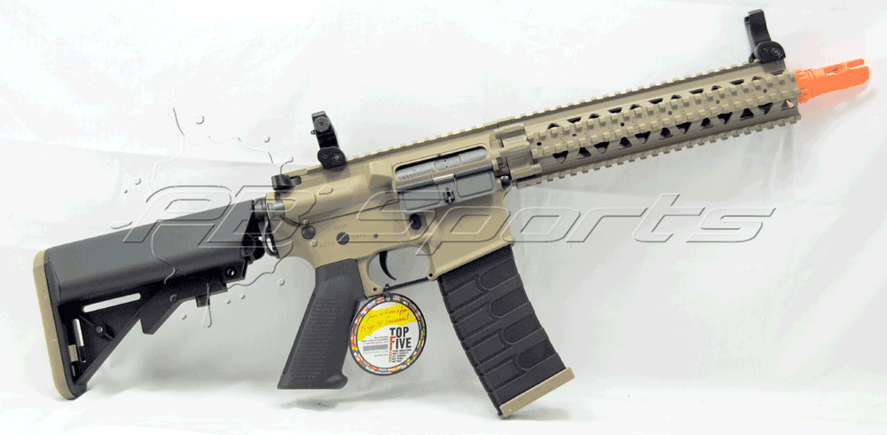 G&G Combat Machine MK18 Mod 1 Tan Black AEG – PB Sports LLC