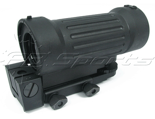 AMP Tactical Support Weapon Scope 4x Rubber Armored Scope for Airsoft ...