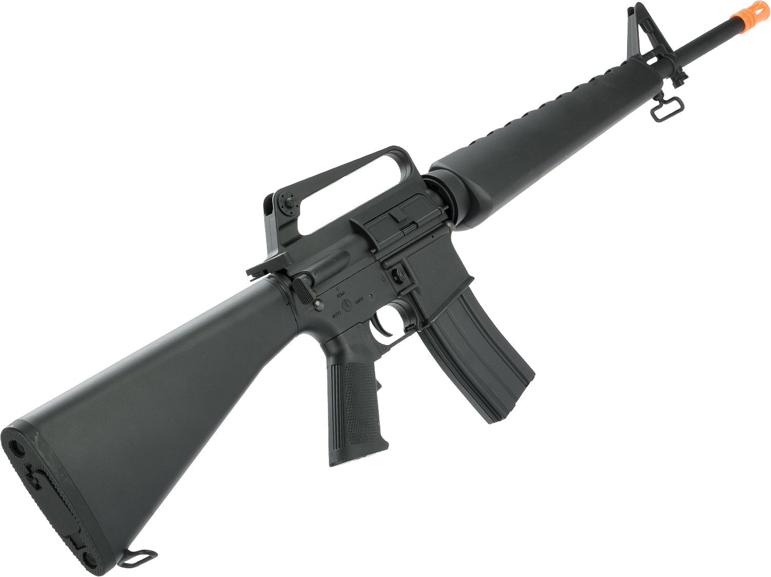 CYMA Full Size M16A1 / M16 Vietnam Full Metal Airsoft AEG Rifle - Blac ...