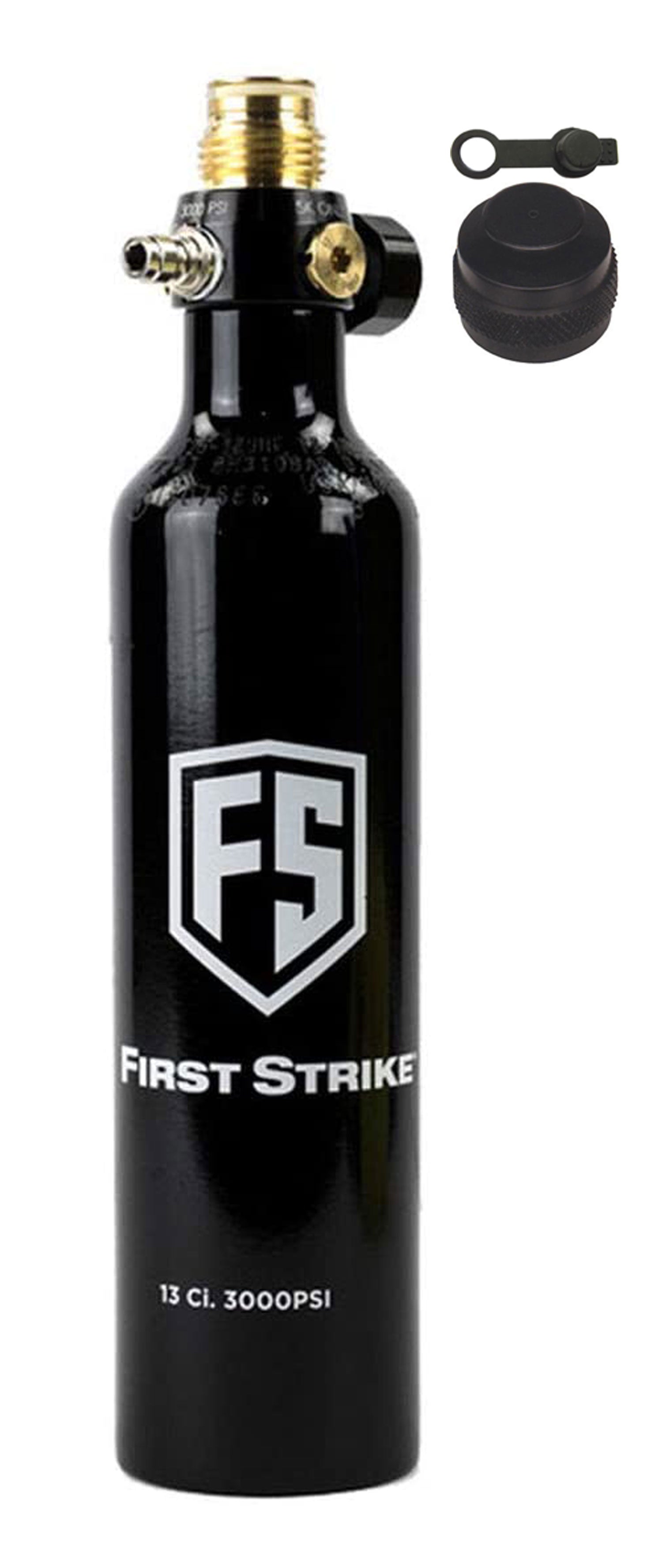 First Strike 13ci 3000psi HPA Nitrogen Tank - Standard 850-900psi Outp ...