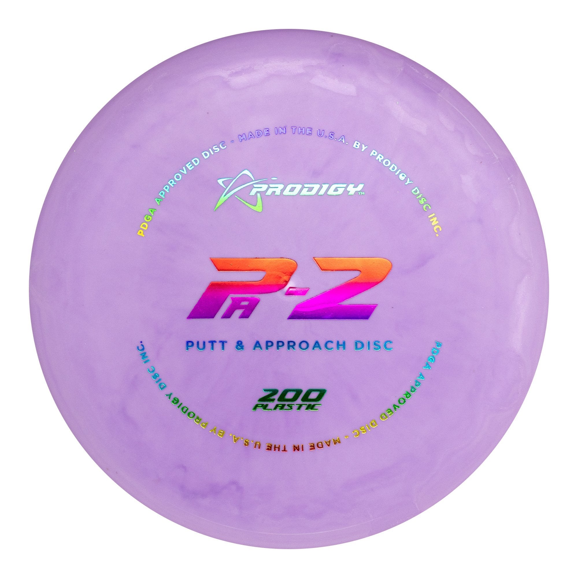 Prodigy PA-2 Putt & Approach Disc - 200 Plastic – PB Sports LLC