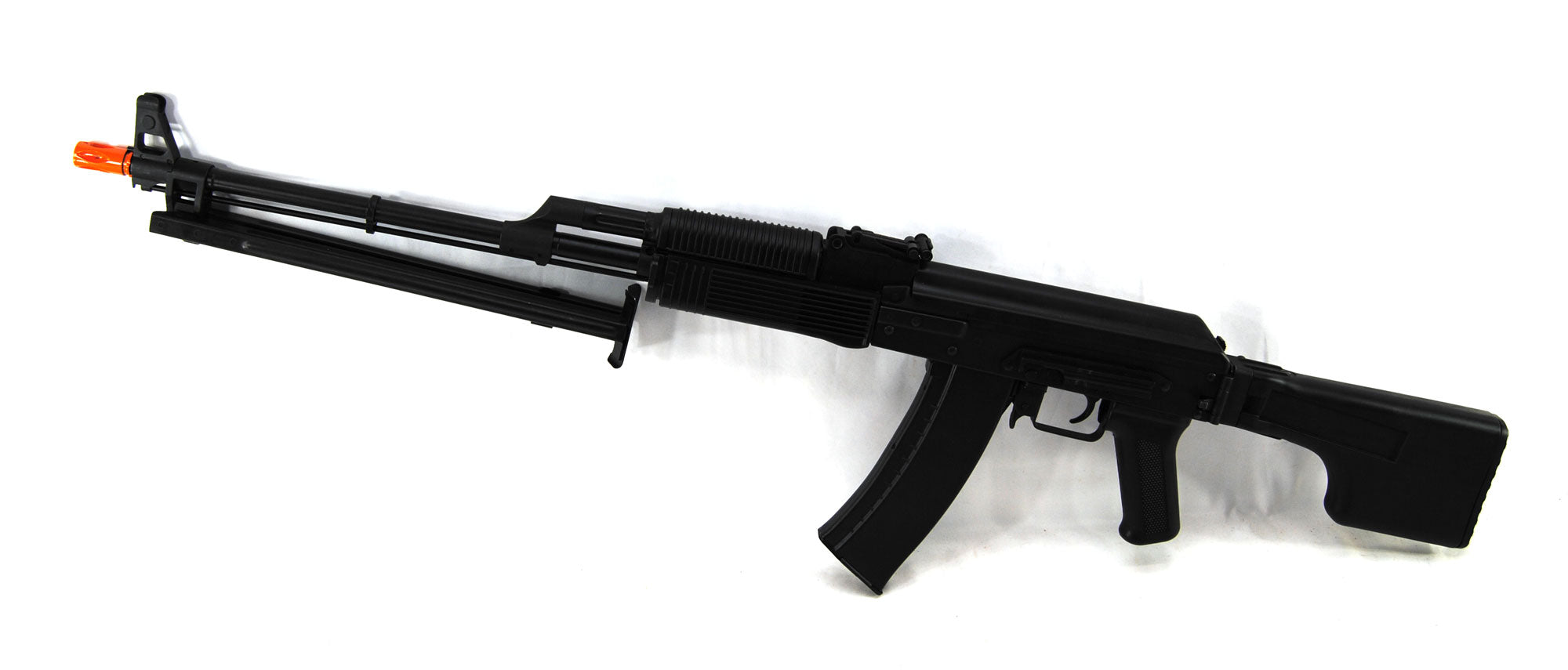 LCT Stamped Steel RPKS74MN RPK EBB AEG Airsoft Rifle w/ Polymer Foldin ...