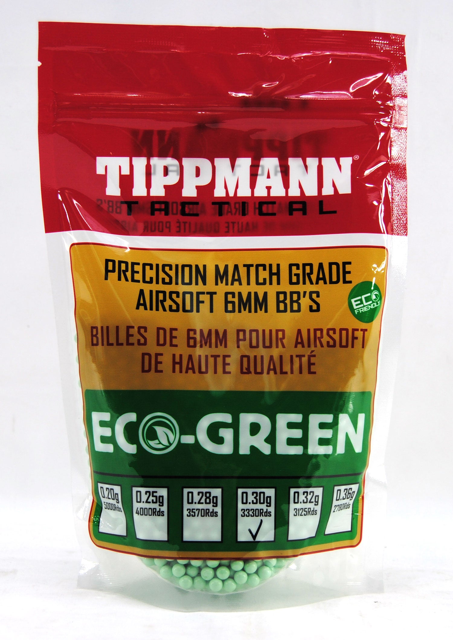 Tippmann Tactical ECO-GREEN 6mm BBs 1kg Bag – PB Sports LLC