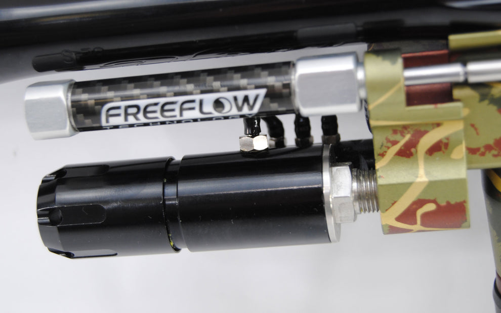 Used Dye X Freeflow Reflex Autococker - Custom Splash Camo Anno – PB ...